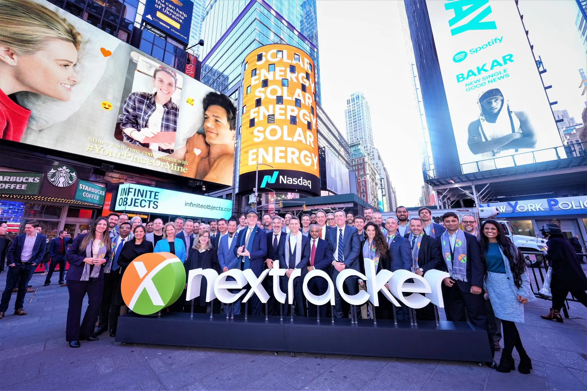 Nextracker登录纳斯达克，IPO超预期达6.384亿美元 – 太阳能光伏支架网